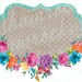 Fiesta Floral Frame, Png Images With Transparent Background, High ...