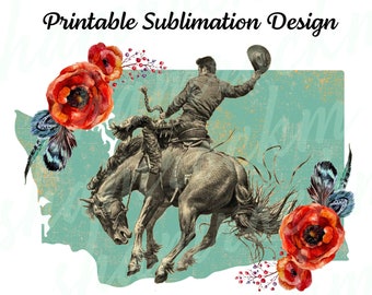 Vintage Bronc Rider Png Images With Transparent Background | Etsy