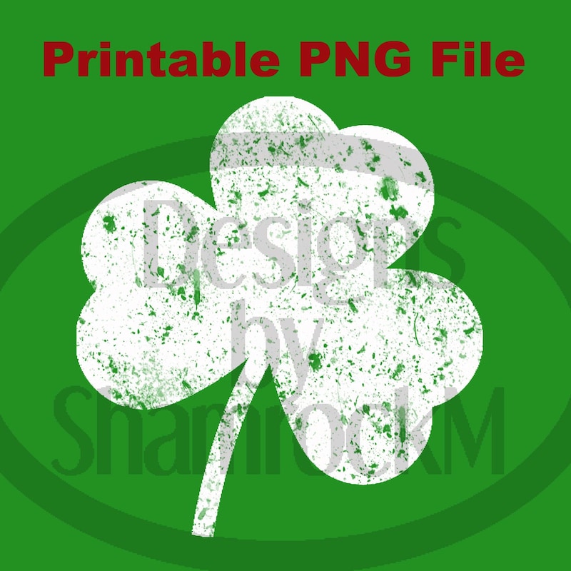 Shamrock Wall Art - Etsy