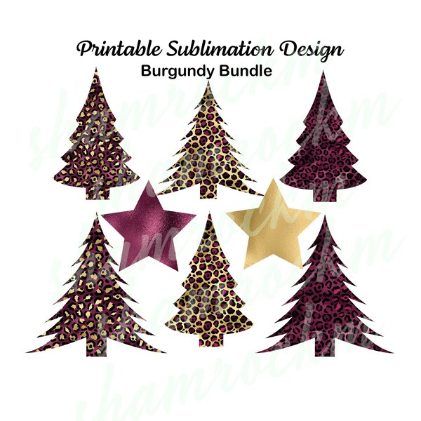 Burgundy Christmas Background Png - Etsy