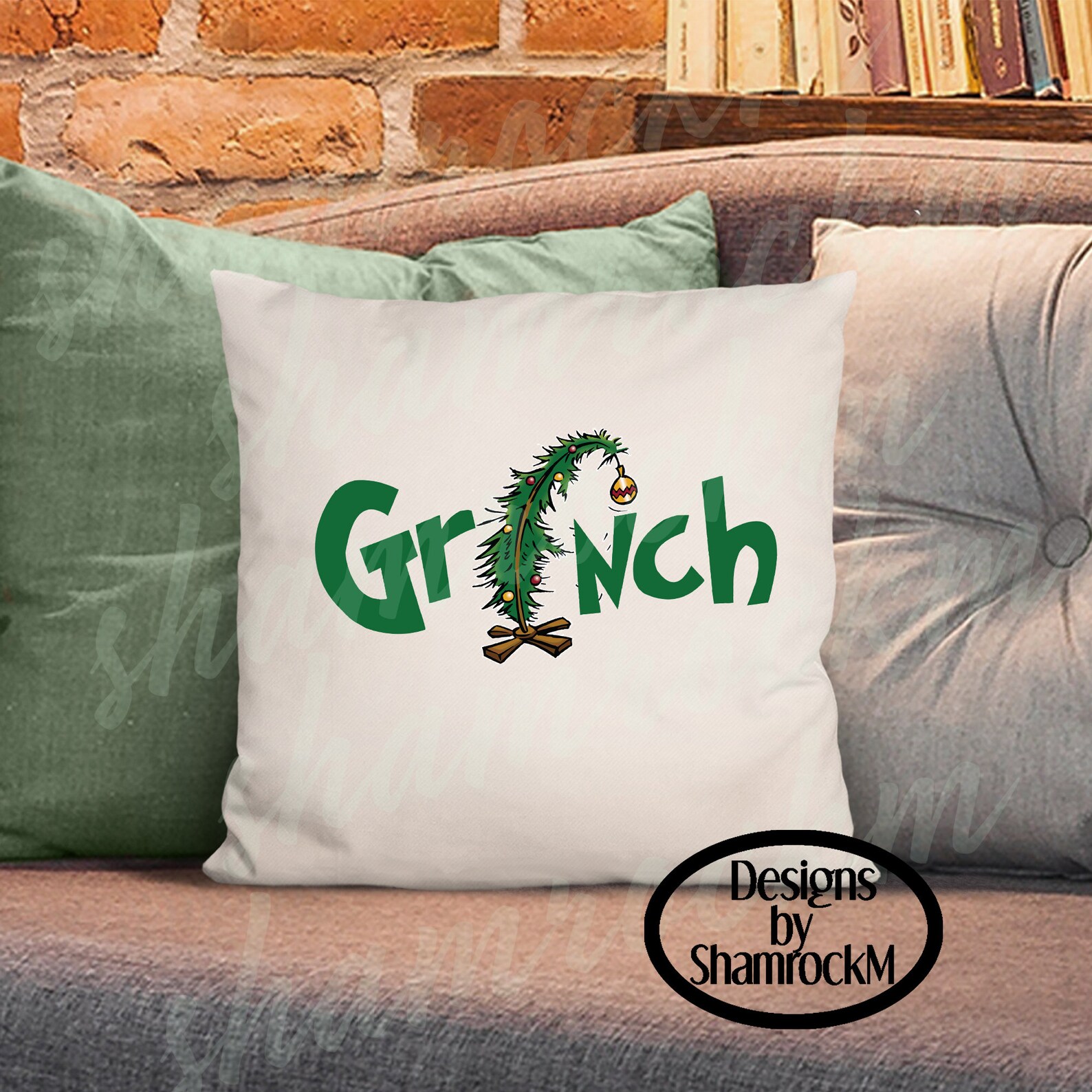 Printable Sublimation Design | Grinch | Christmas Design | Png Images ...