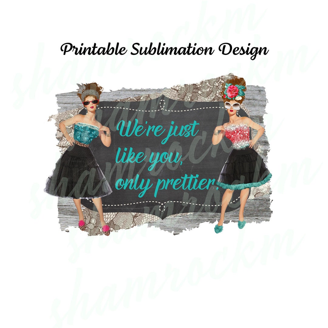 Printable Sublimation Design, Pin up Models, Png Images With ...