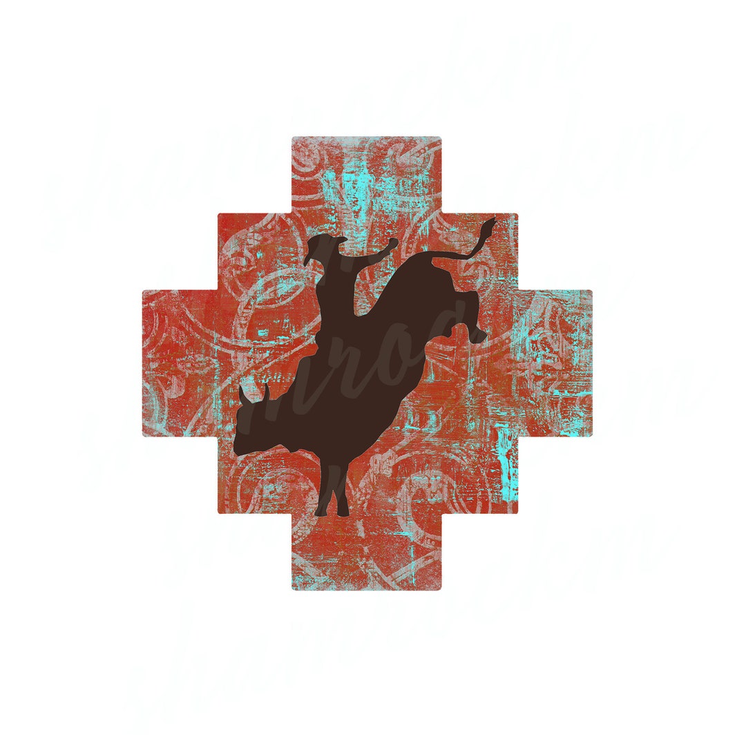 Retro Bull Rider, Png Images With Transparent Background, High ...