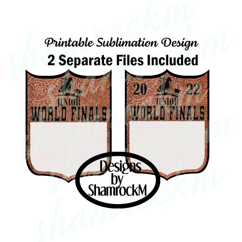 printable-sublimation-design-rodeo-back-number-leather-etsy