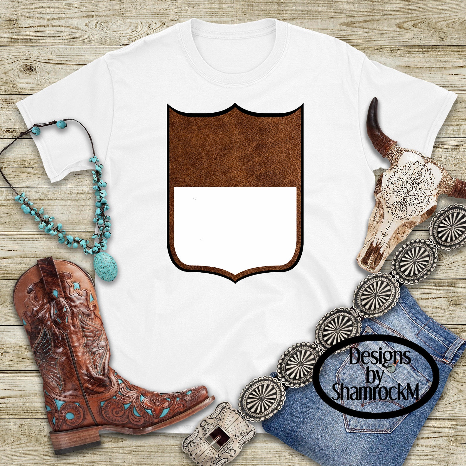 Printable Sublimation Design Rodeo Back Number in Brown - Etsy