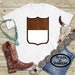 Printable Sublimation Design, Rodeo Back Number in Brown Leather, Png ...