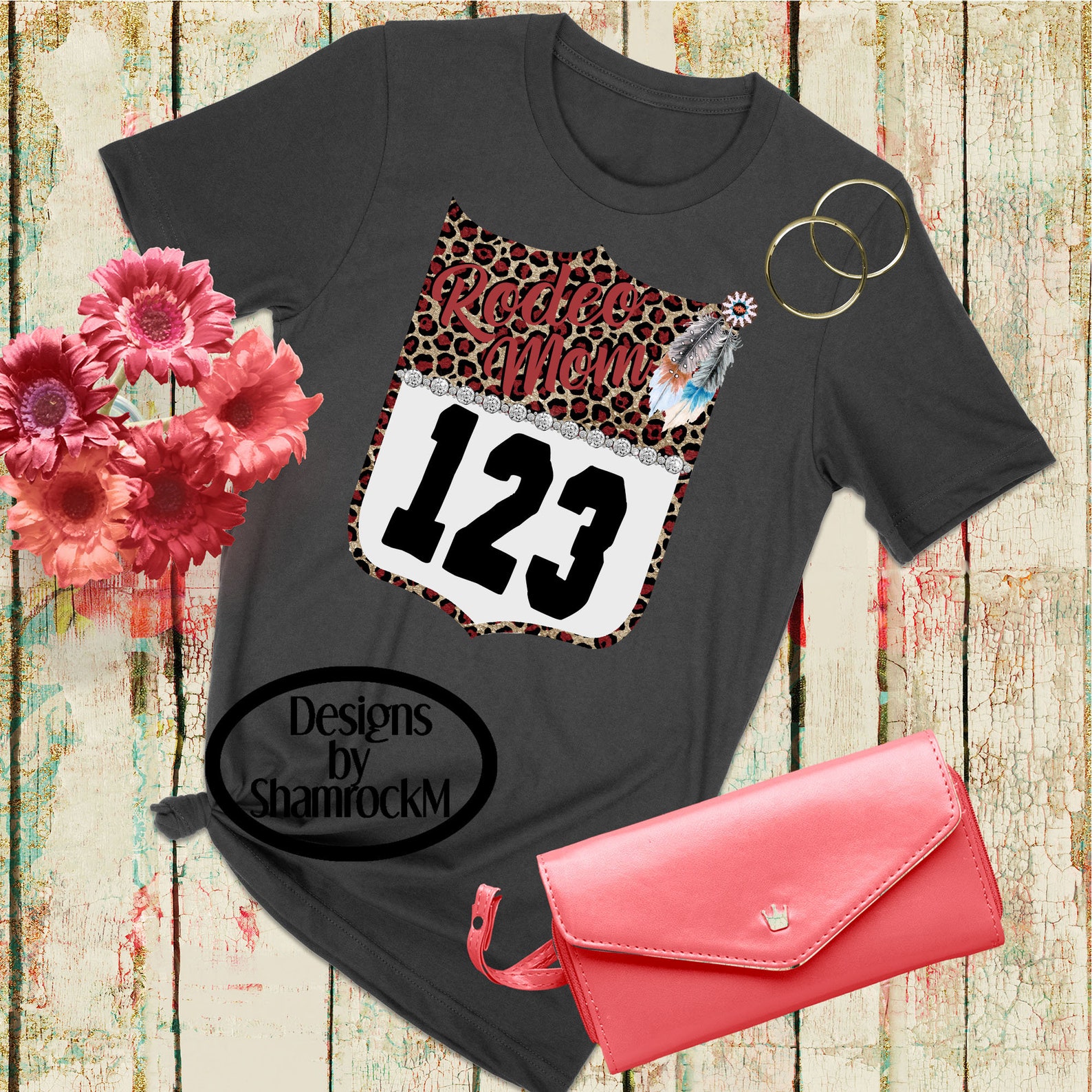 Printable Sublimation Design Rodeo Mom Back Number Png - Etsy