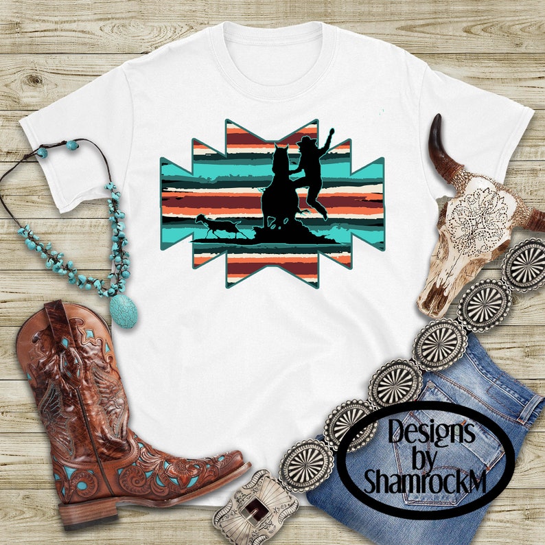 Printable Sublimation Design | Goat Tyer on Aztec Serape | Png Images ...