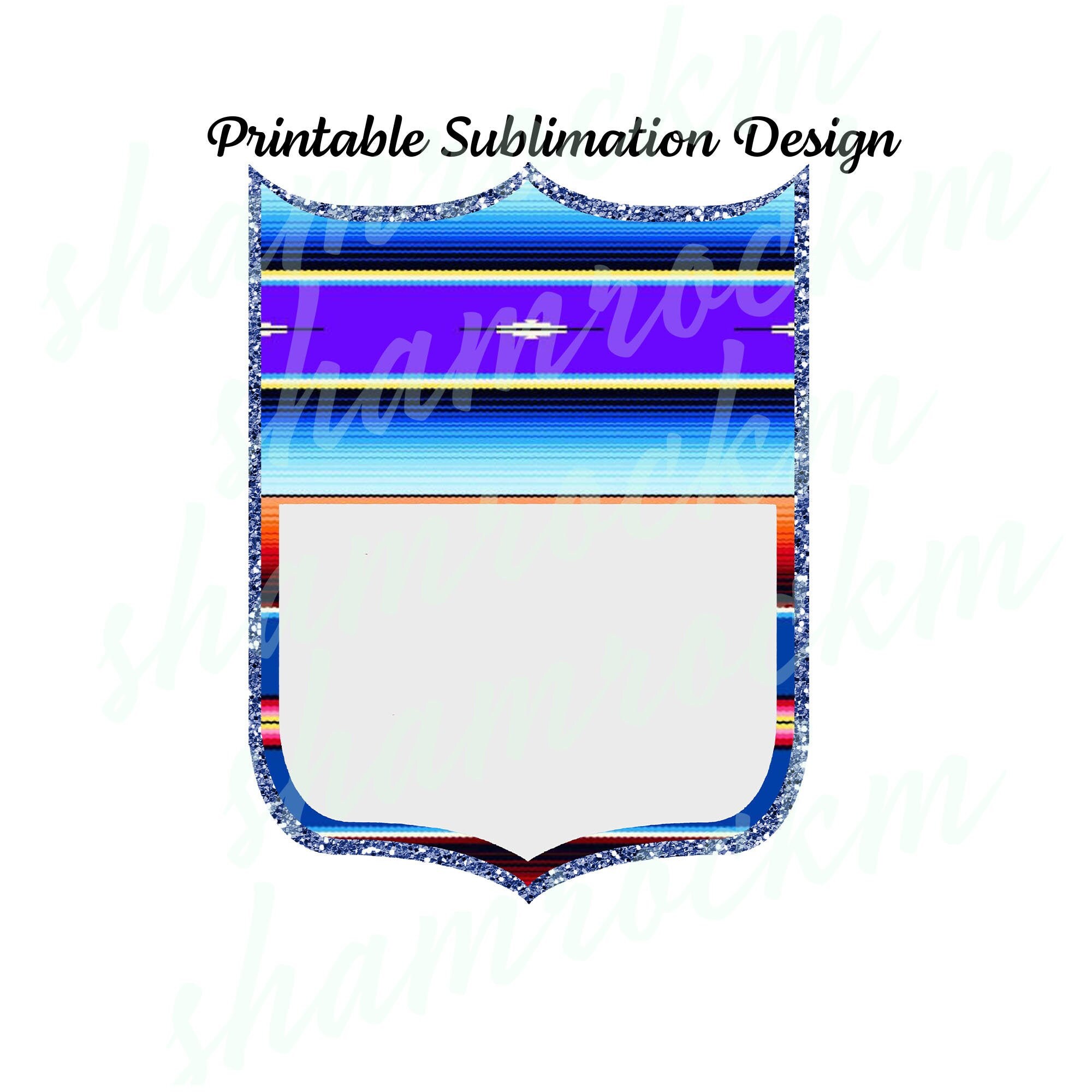 Printable Sublimation Design Back Number Fiesta Royal and | Etsy