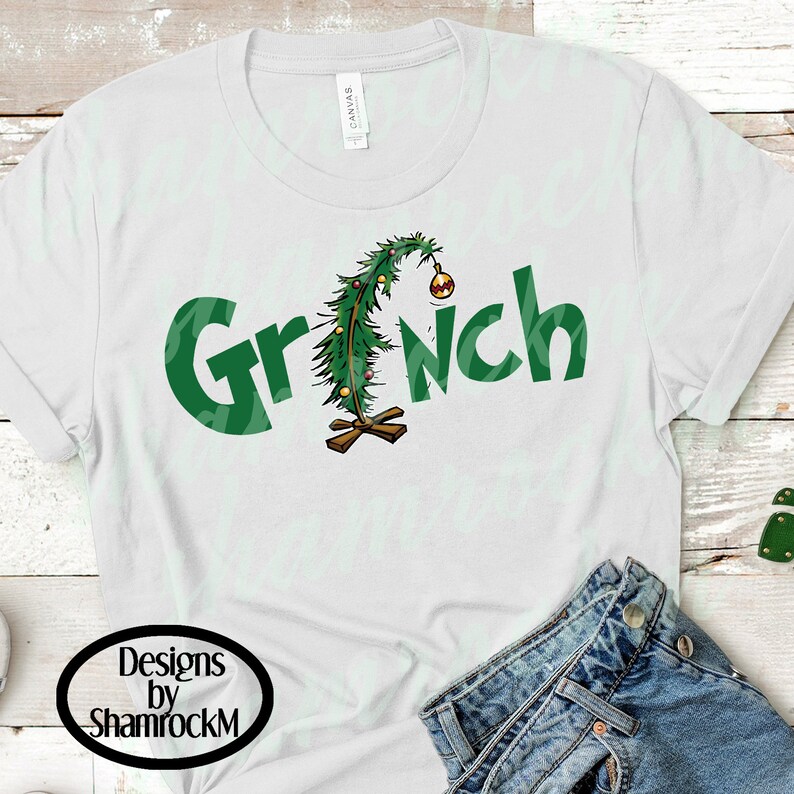 Printable Sublimation Design | Grinch | Christmas Design | Png Images ...