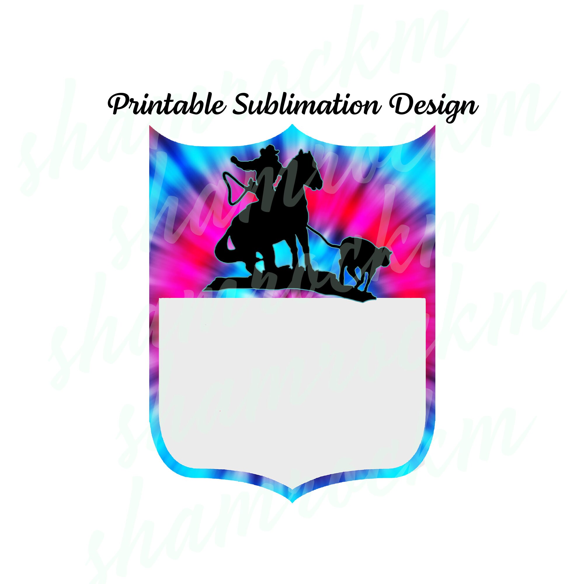 Printable Sublimation Design Blue and Pink Tie Dye Back - Etsy