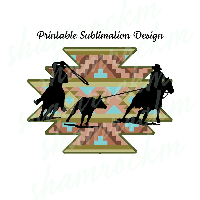 Printable Sublimation Design Team Roper on Aztec Png Image - Etsy