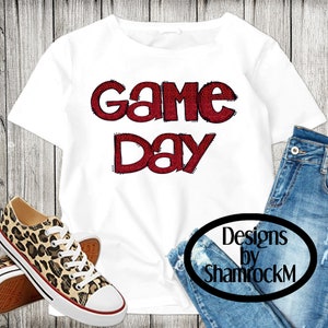 Printable Sublimation Design | Game Day Bundle | Png Images ...