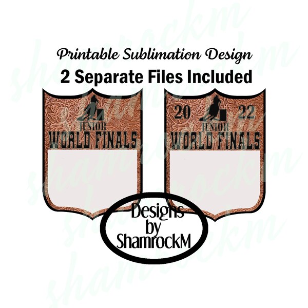 Rodeo Back Number Printable - Etsy