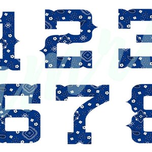 Cowboy Alphabet in Blue Bandana, Png Images With Transparent Background ...