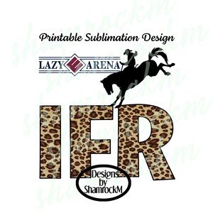 Printable Sublimation Design | IFR Bronc Rider | Png Images | High ...