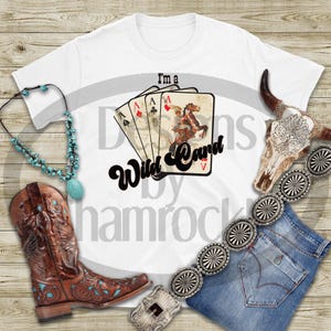 Printable PNG Design | I'm A Wild Card | Png Image Transparent | High ...