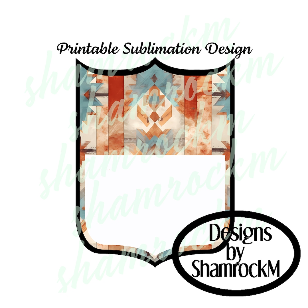 Printable Sublimation Design | Back Number Aztec Grunge 8 | Png Image ...