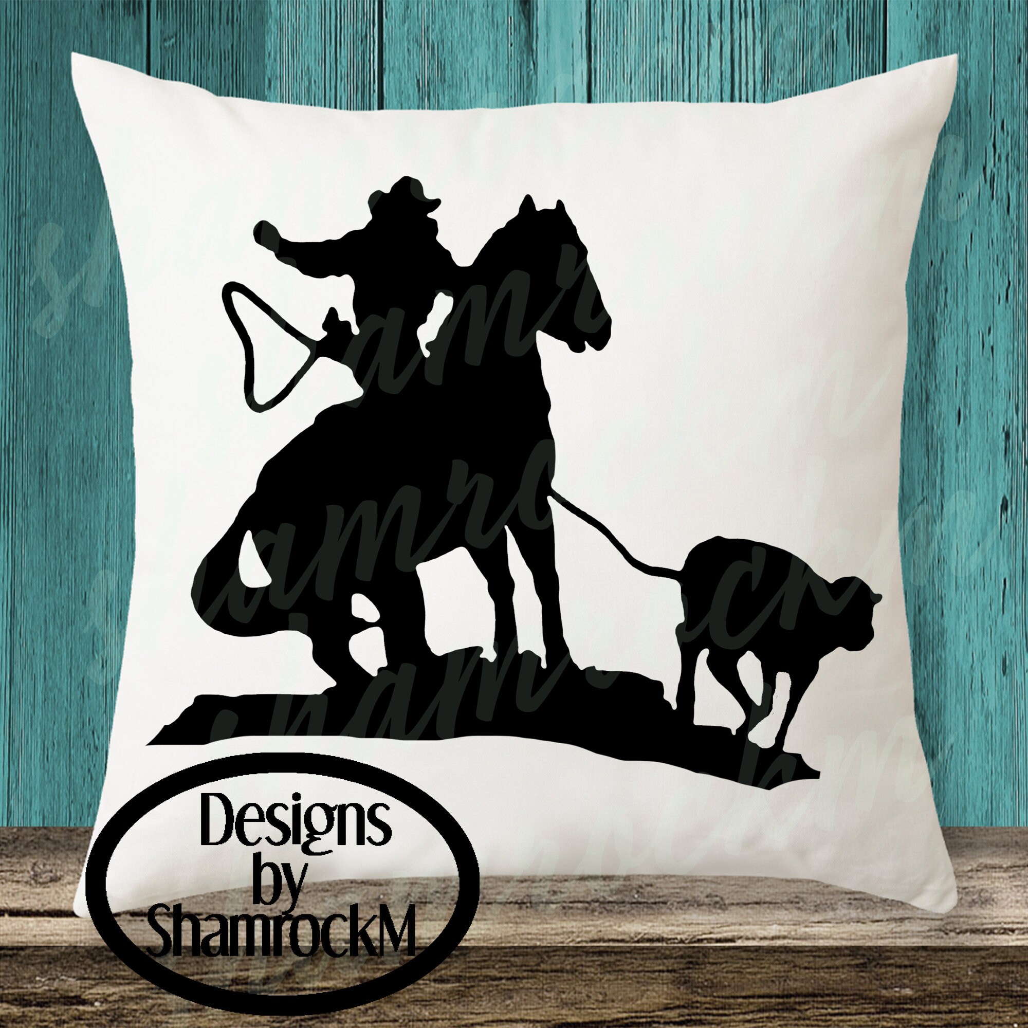 Printable Sublimation Design Breakaway Roper Silhouette - Etsy