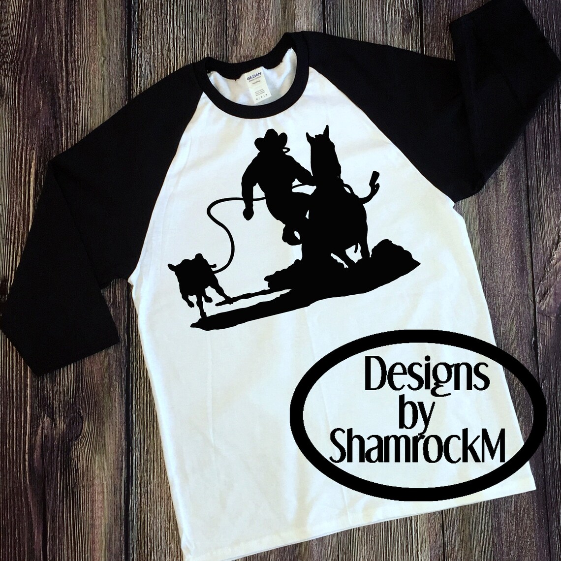 Printable Sublimation Design Calf Roper Silhouette Western - Etsy