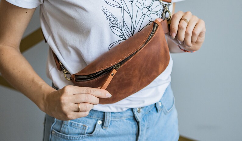 Personalized Bum Bag, Bum Bag, Bum Bag Leather, Leather Belt Bag, Fanny ...