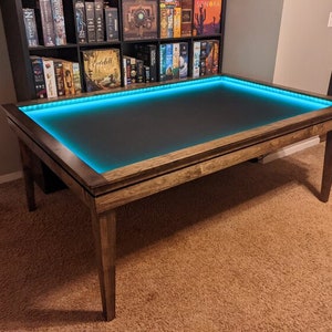 Mid Century Modern Custom Board Game Table - Etsy