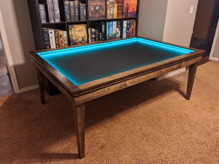 Mid Century Modern Custom Board Game Table - Etsy