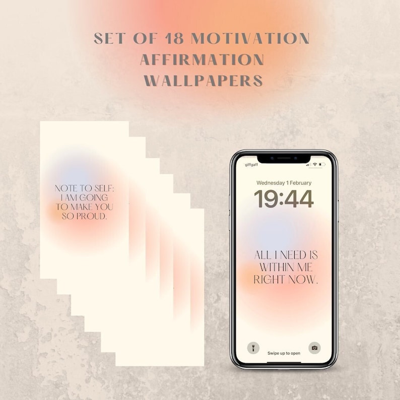 18 Motivation Affirmation Wallpapers | Daily Affirmations | Motivation ...