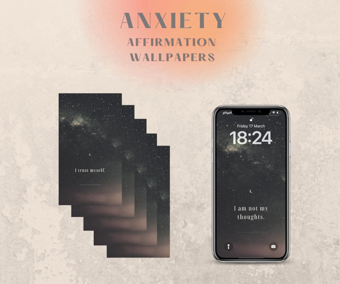 20 Affirmation Wallpapers for Anxiety | Affirmations for Anxiety ...