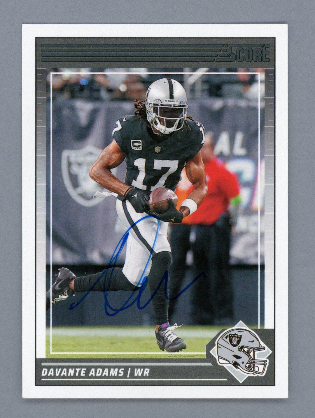 Autographed Las Vegas Raiders Wide Receivers: Davante Adams, Carlos ...