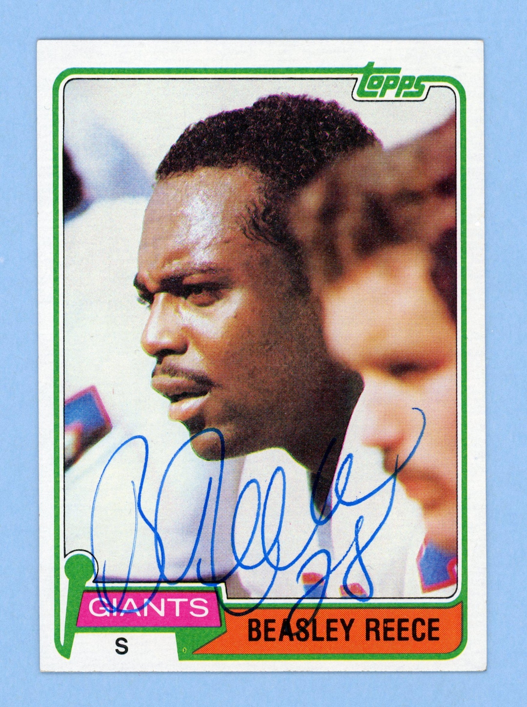 Autographed New York Giants Dan Doornink, Brian Kelley, Beasley Reece ...