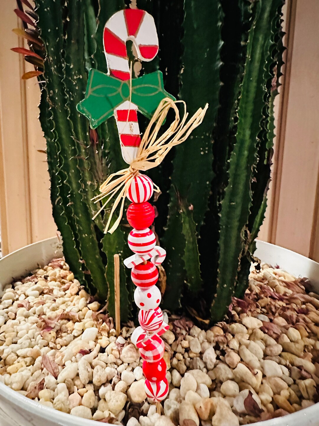 Candy Cane Garden Stake, Christmas Decoration, Christmas Ornament ...