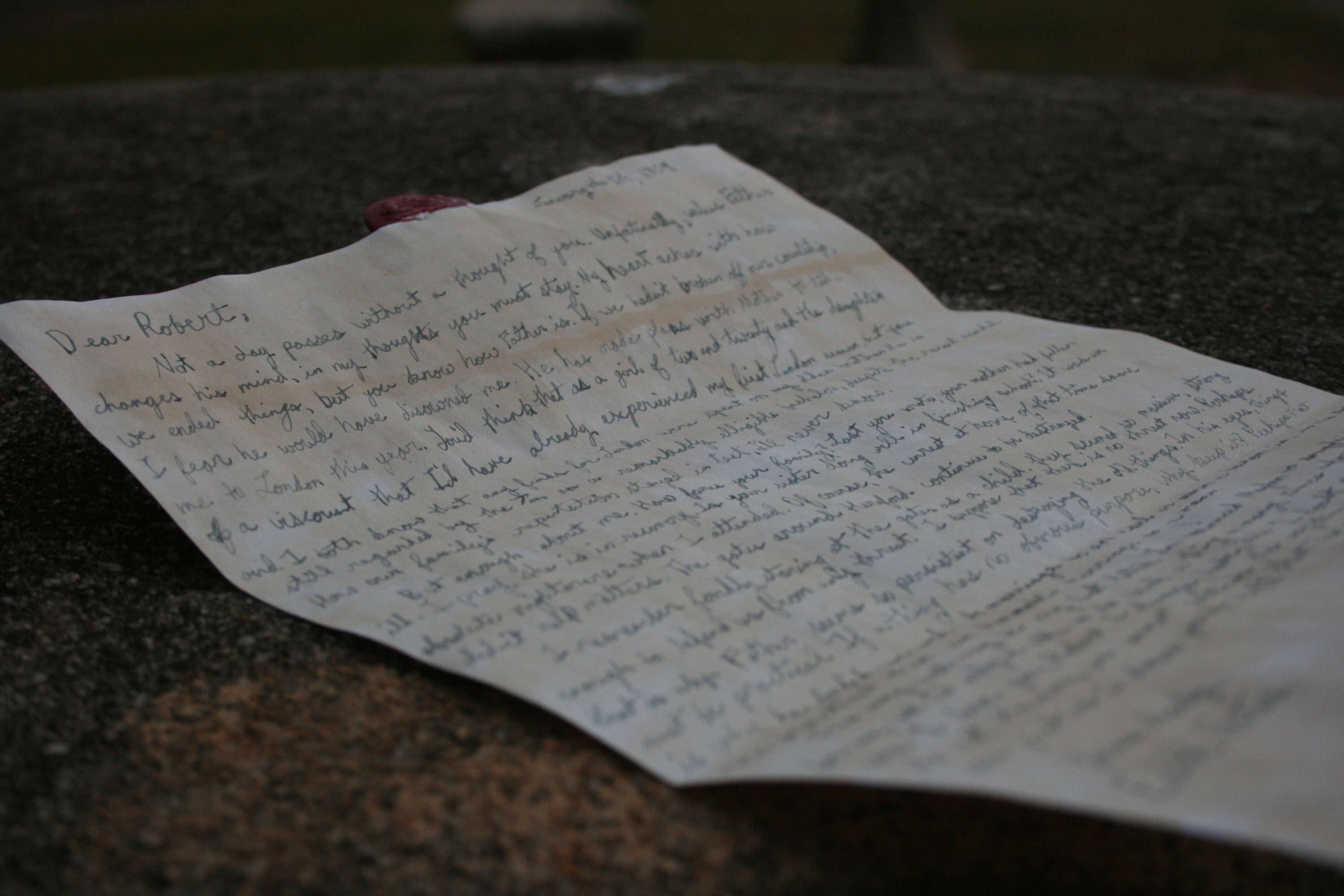 Historical Fiction Letter - Etsy