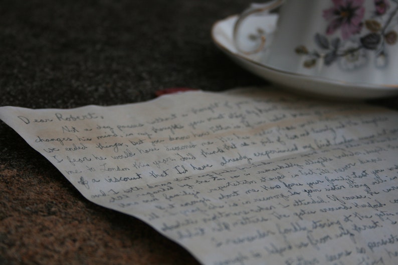 Historical Fiction Letter - Etsy