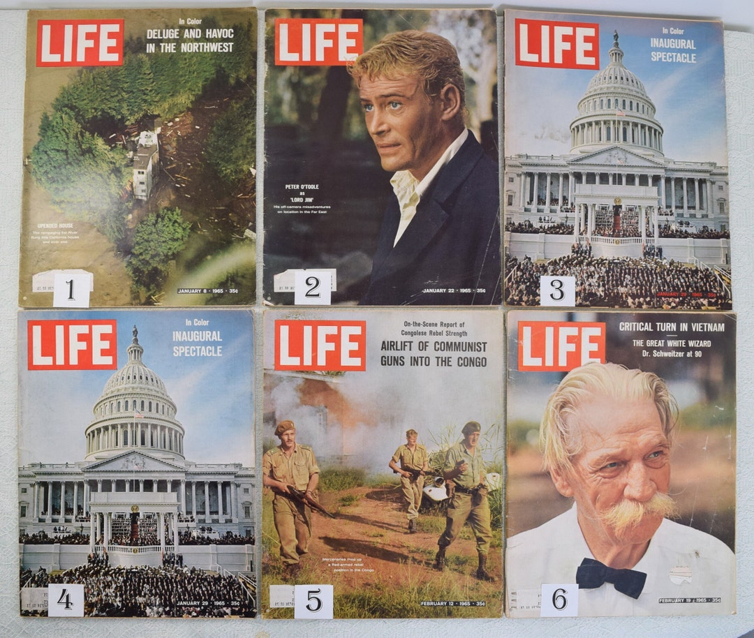 1965 LIFE Magazines Choice 1960s - Etsy