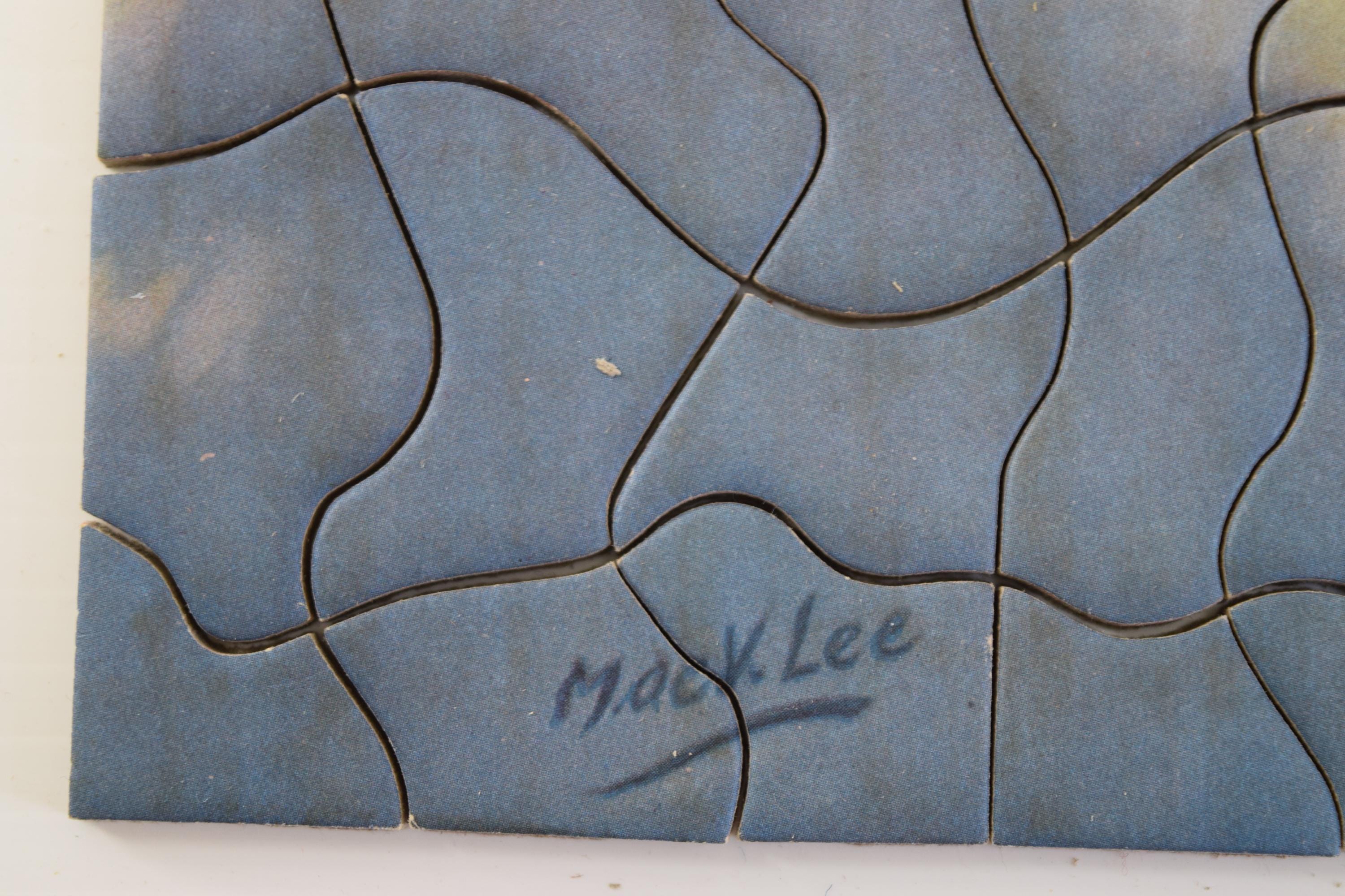 TUCO Deluxe Picture Puzzle Jigsaw Puzzle Lockport NY Mack Lee Airplane ...