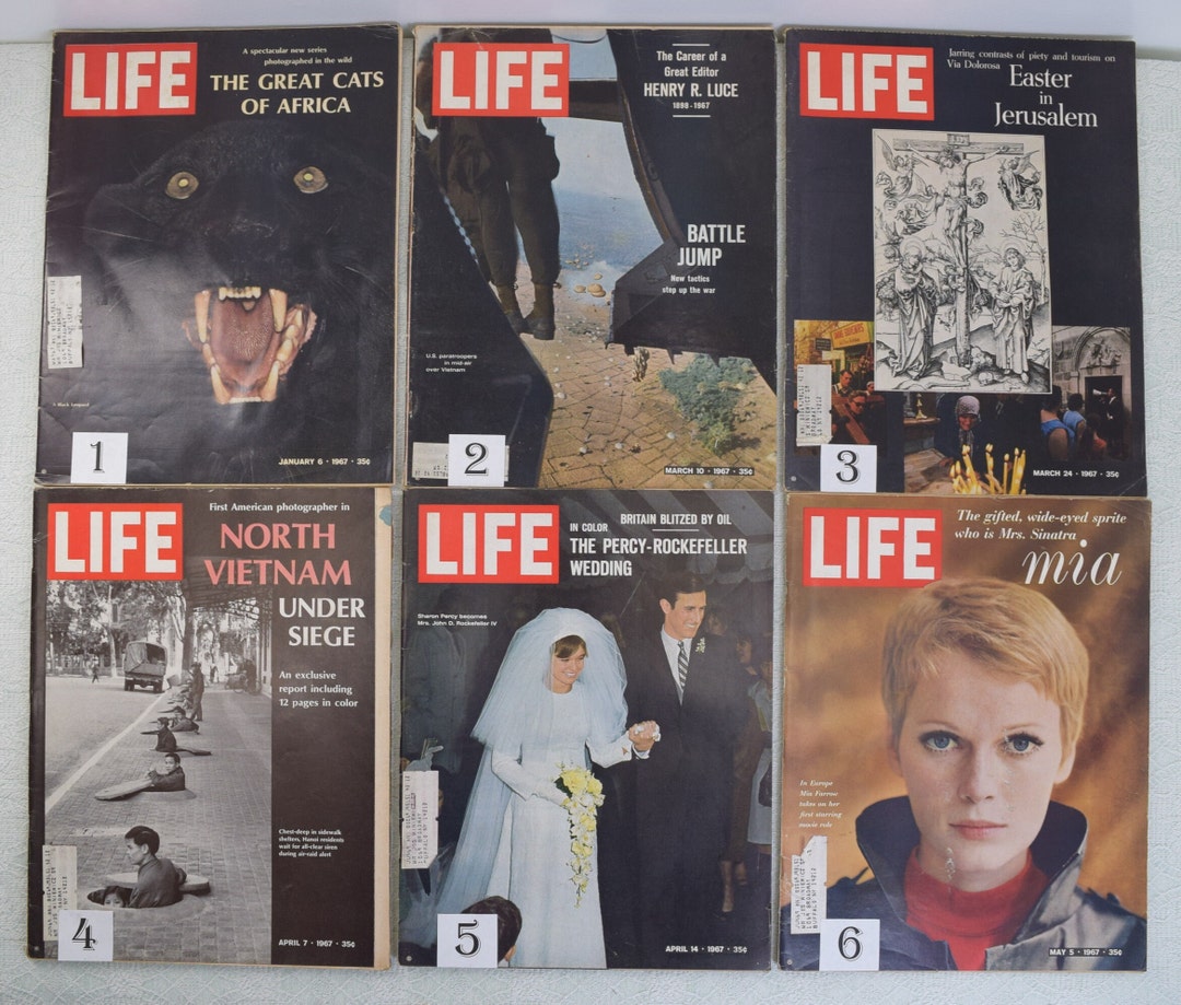 1967 LIFE Magazines Choice 1960s - Etsy