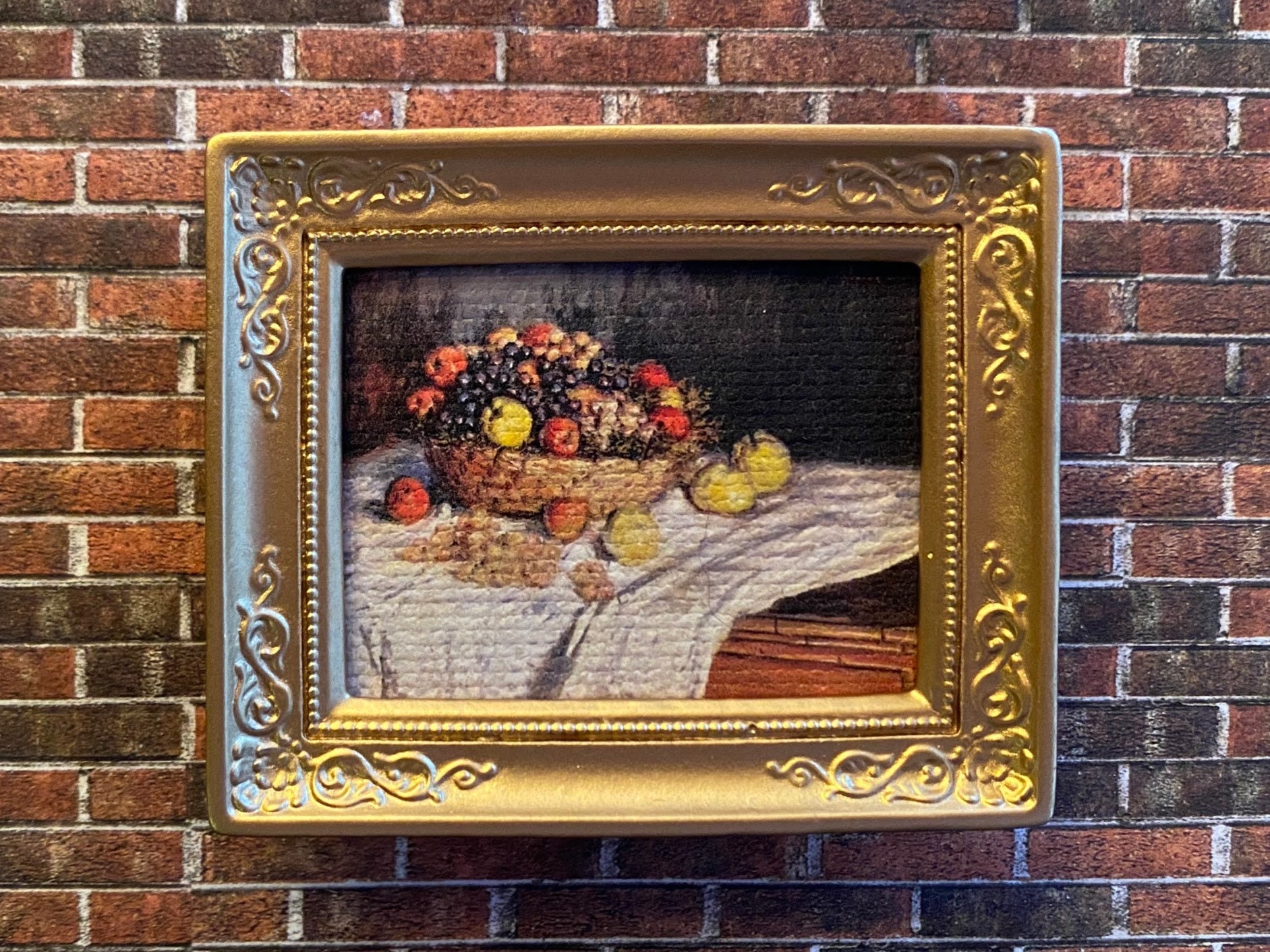 Art & Collectibles Dolls & Miniatures Miniatures Monet Fruit Still Life ...