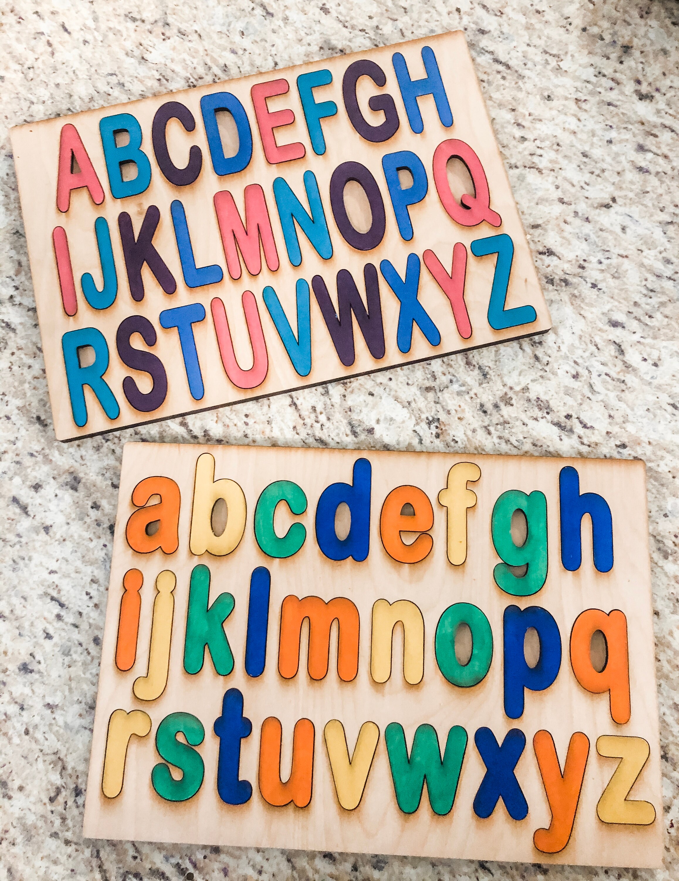 Alphabet Puzzle Laser Cut Svg Digital File - Etsy