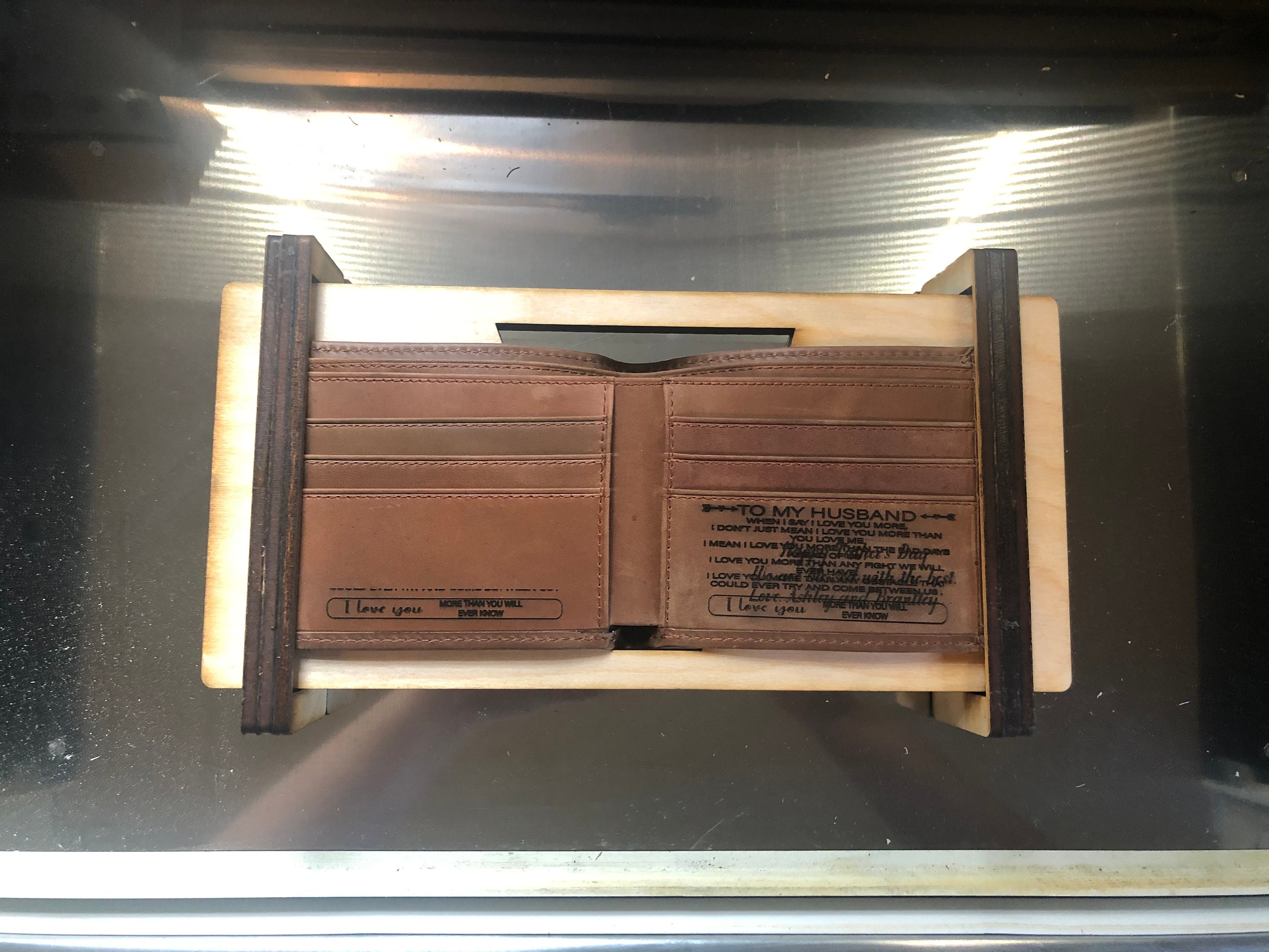 Wallet Jig Bifold and Trifold Laser File - Etsy