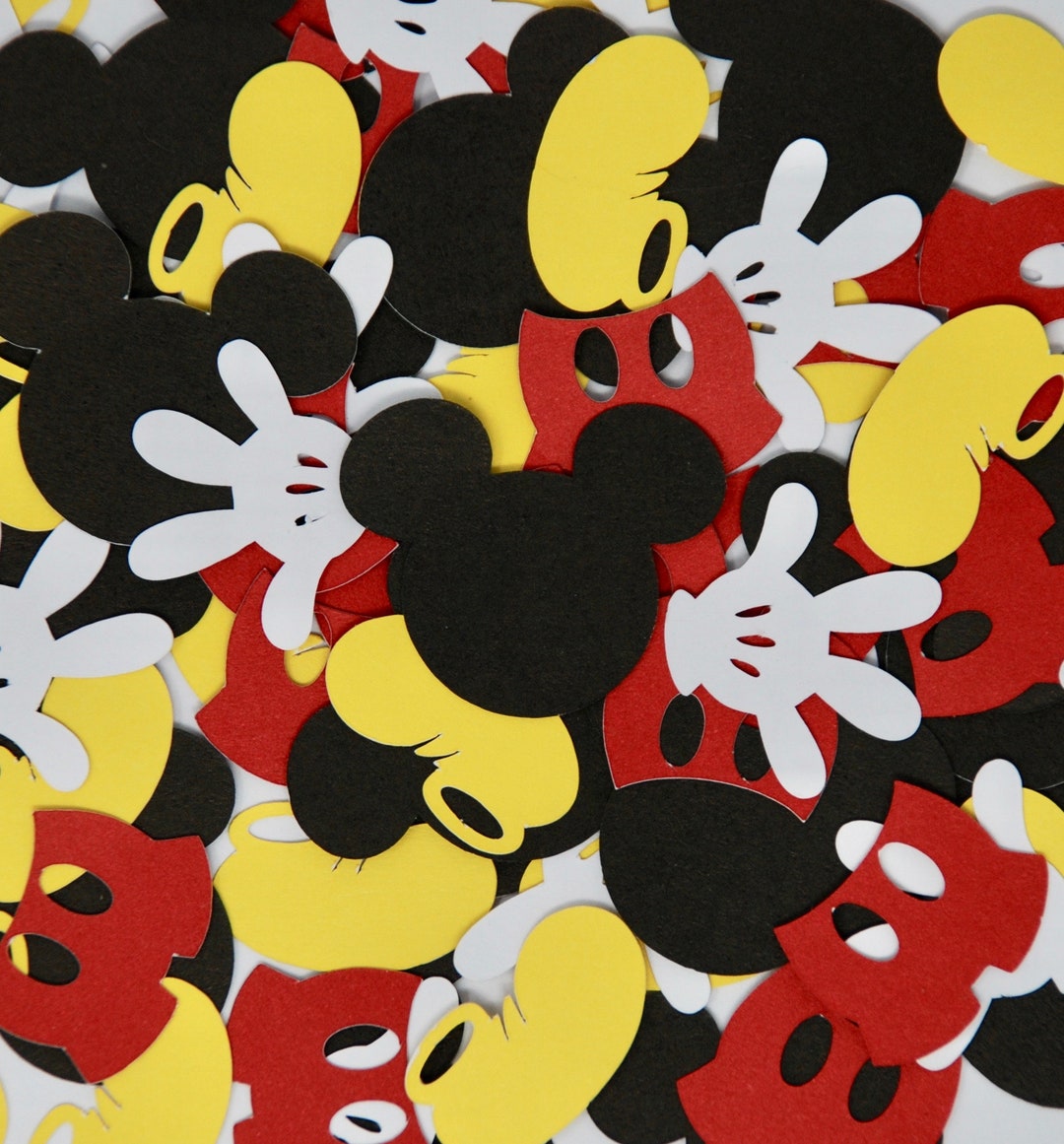Disney Inspired Confetti/ Disney Themed Party/mickey Mouse Confetti ...