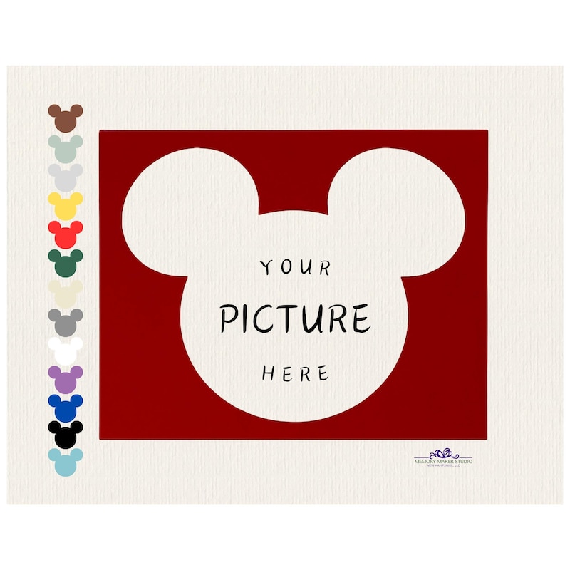 Mickey Ears Frame - Etsy