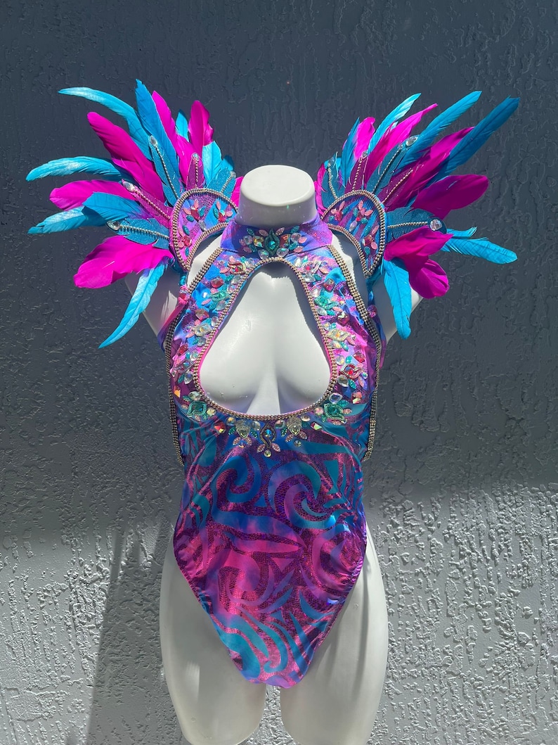Rave/ Carnival Monokini - Etsy