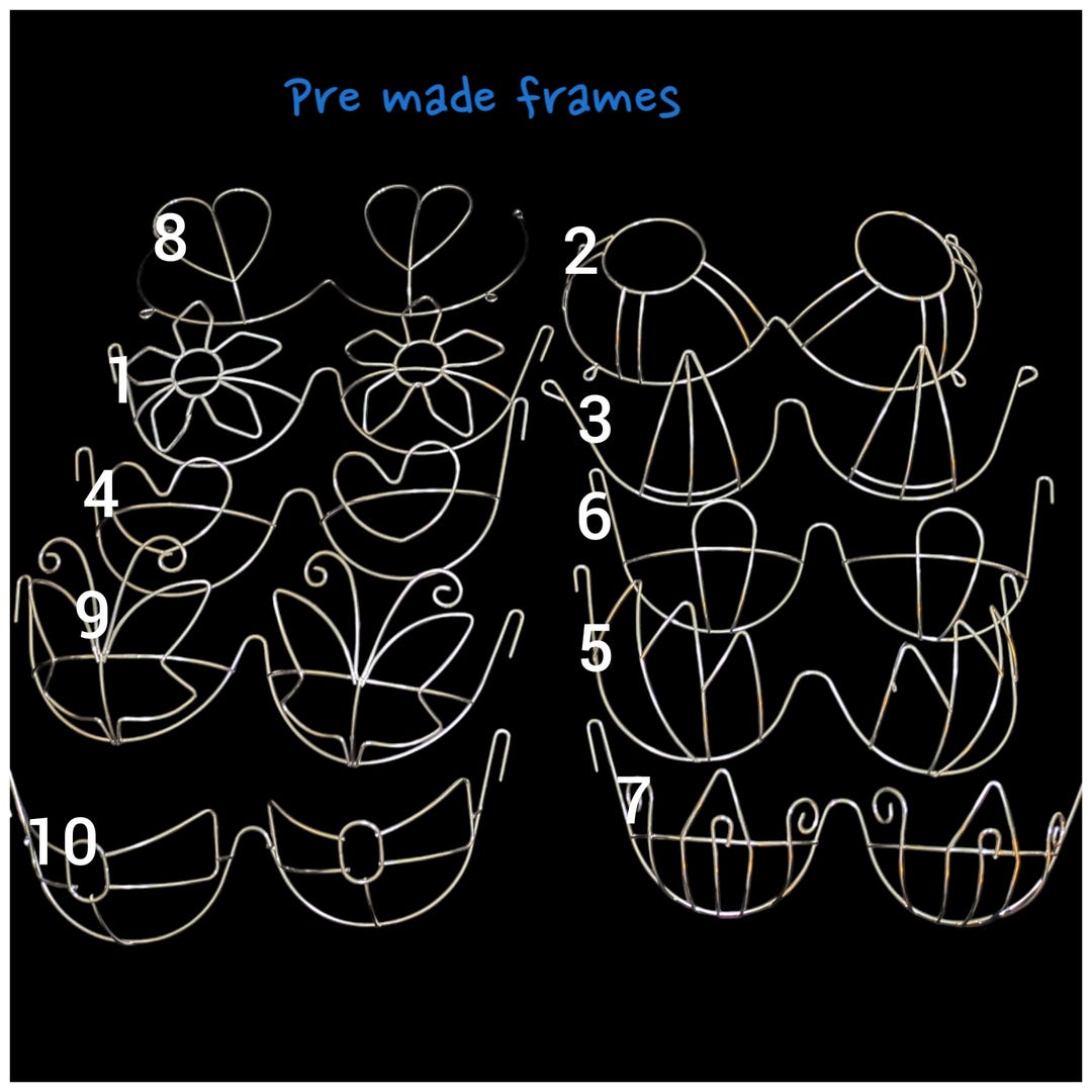 Wire Bra Frames- 2 Sizes / One Size Fits Most READ DESCRIPTION - Etsy