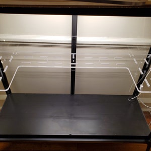 Acrylic Milsbo Wide 3/8" Shelves, Ikea Greenhouse - Etsy