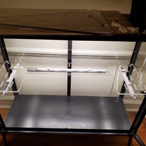 Acrylic Milsbo Wide 3/8" Shelves, Ikea Greenhouse - Etsy