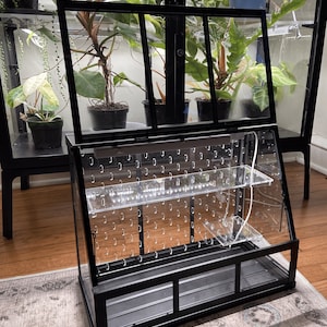 Akerbar Small Pegboard and Shelf Acrylic Kit - Ikea Greenhouse - SKADIS ...