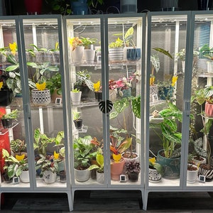 Milsbo Tall 7-piece Shelf Set | 3/8" Clear Acrylic | Ikea Greenhouse - Etsy