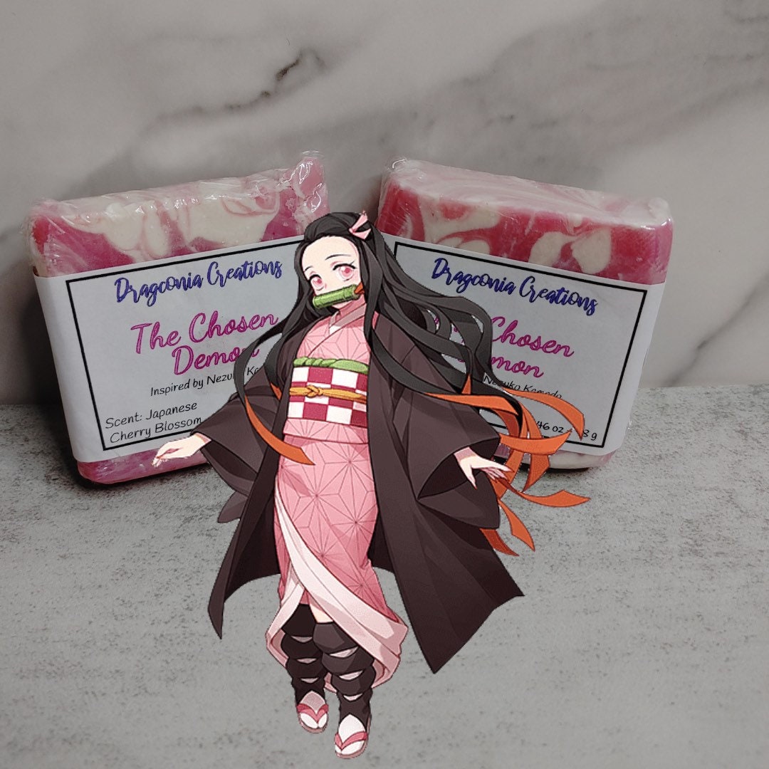 Chosen Demon Artisan Bar Soap, Anime Inspired Soap, Handcrafted Soap ...