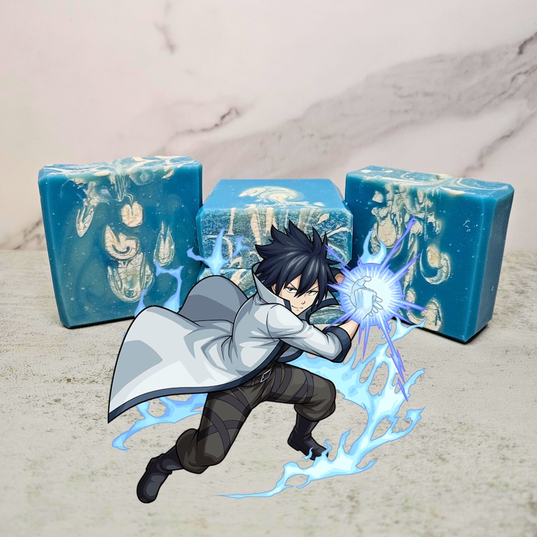 Ice Mage Bar Artisan Soap, Soap Bar, Anime-inspired Soap, Manga ...